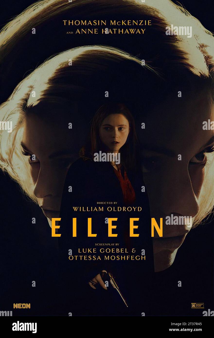 EILEEN, US poster, Thomasin McKenzie, 2023. © Neon / Courtesy Everett ...