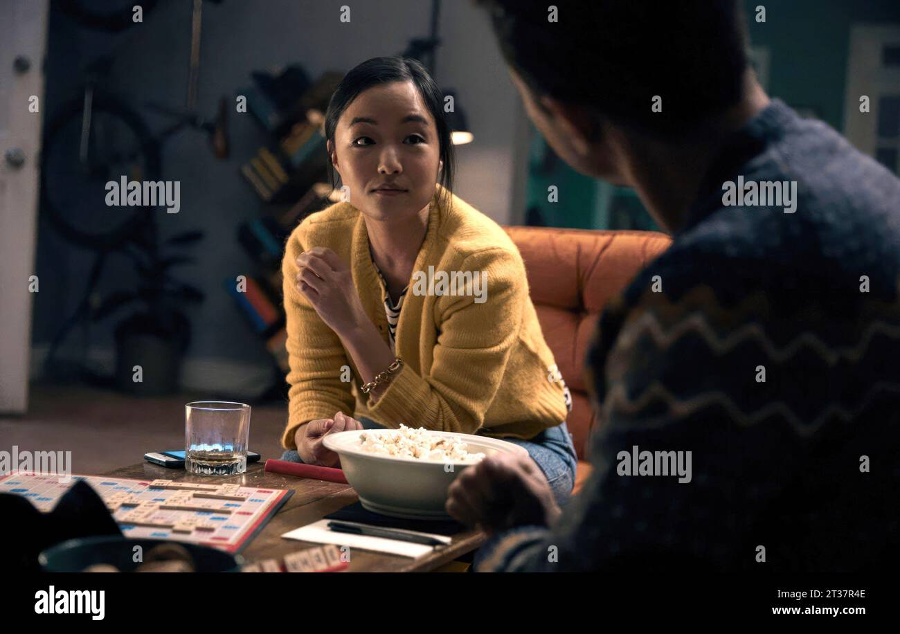 DEAR DAVID, from left: Andrea Bang, Augustus Prew, 2023. © Lionsgate ...