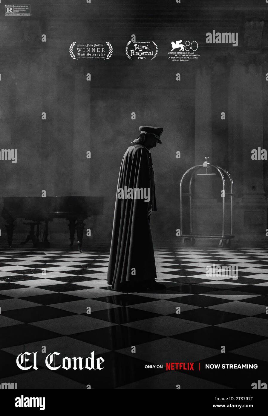 EL CONDE, (aka THE COUNT), US poster, Jaime Vadell, 2023. © Netflix ...