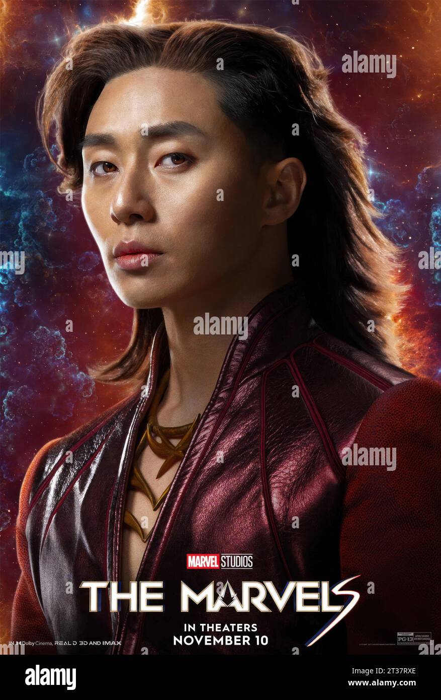 THE MARVELS, (aka CAPTAIN MARVEL 2), US character poster, PARK Seo-joon ...