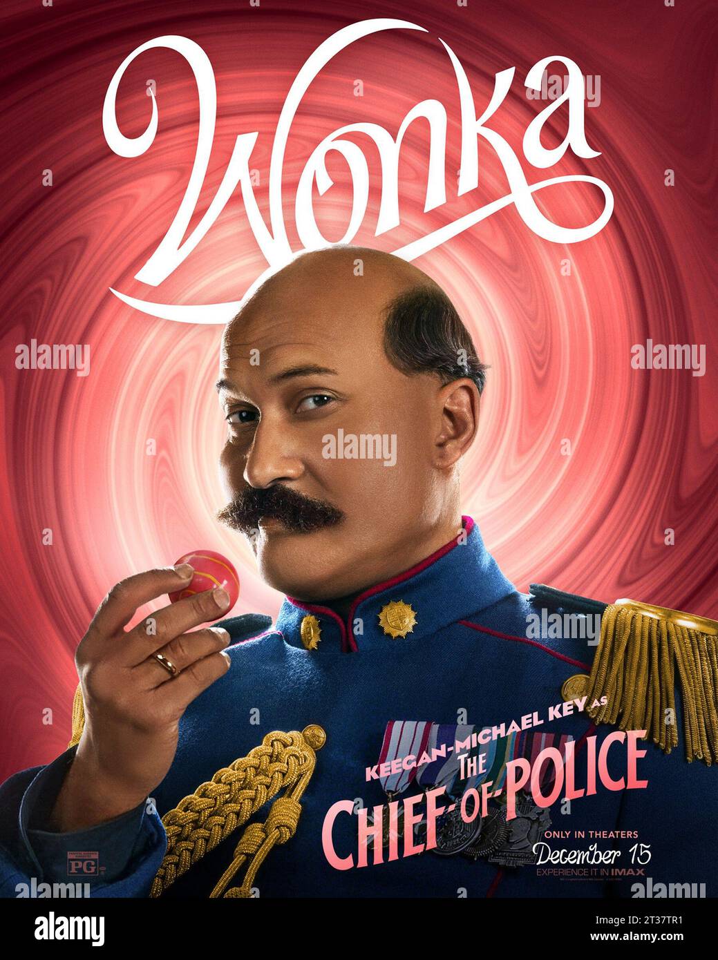 WONKA, US character poster, Keegan-Michael Key, 2023. © Warner Bros ...