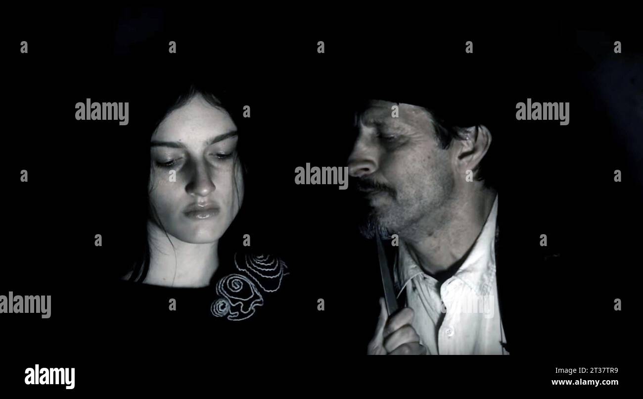 WHERE THE DEVIL ROAMS, from left: Zelda Adams, Sam Rodd, 2023. © Tubi ...