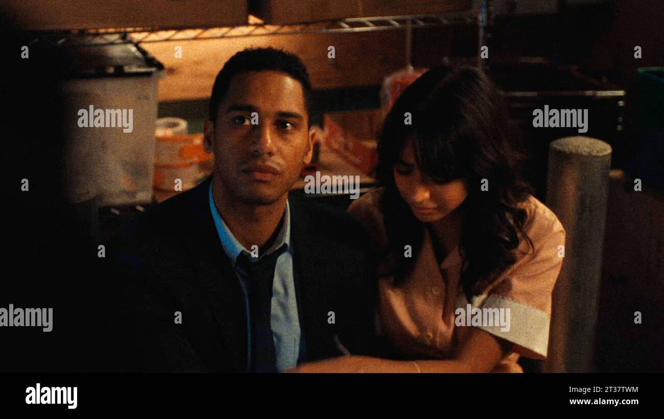 YOUR LUCKY DAY, from left: Elliot Knight, Jessica Garza, 2023. © Well ...