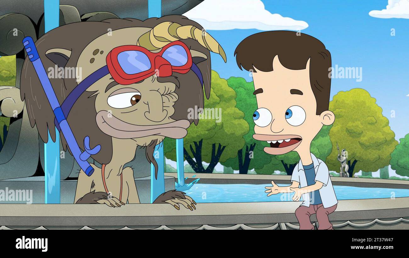 BIG MOUTH, from left: Ricky the Hormone Monster (voice: Nick Kroll ...