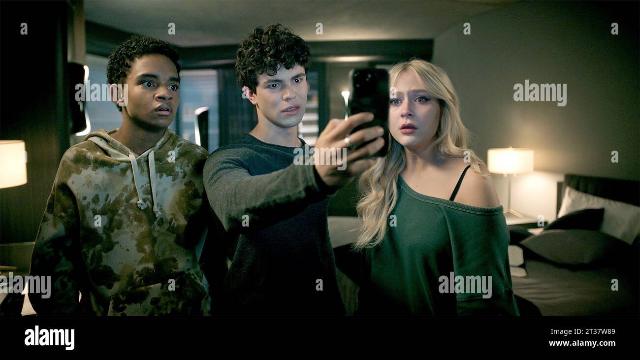 CHUCKY,from left: Bjorgvin Arnarson, Zachary Arthur, Alyvia Alyn Lind, 'Let the Right One In ...