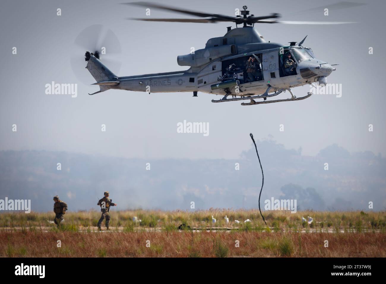 Miramar, California, USA - September 24, 2023: A UH-1Y Venom helicopter ...
