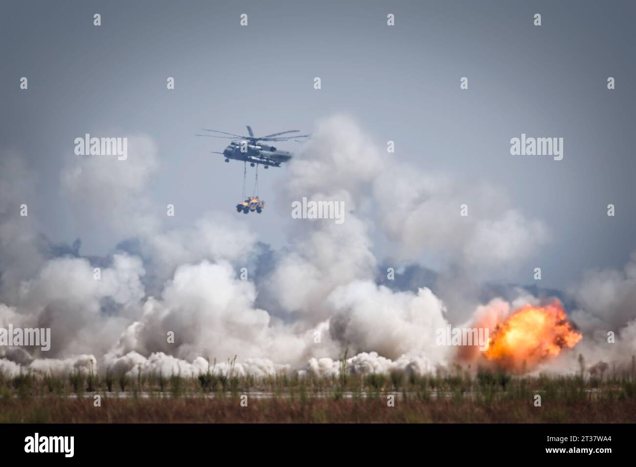 Miramar, California, USA - September 24, 2023: A Marine Corps CH-53 ...