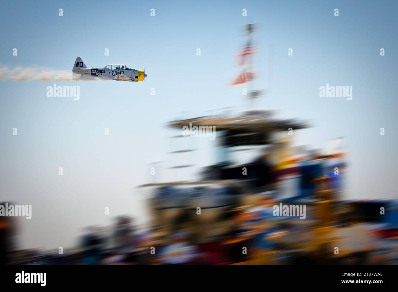 Miramar, California, USA - September 24, 2023: A T-6 Texan, part of the ...