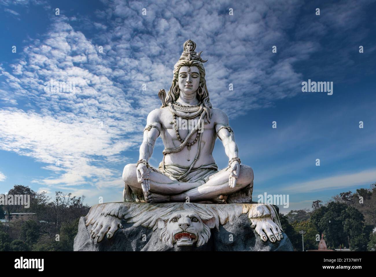 Lord Shiva Statue Ganges