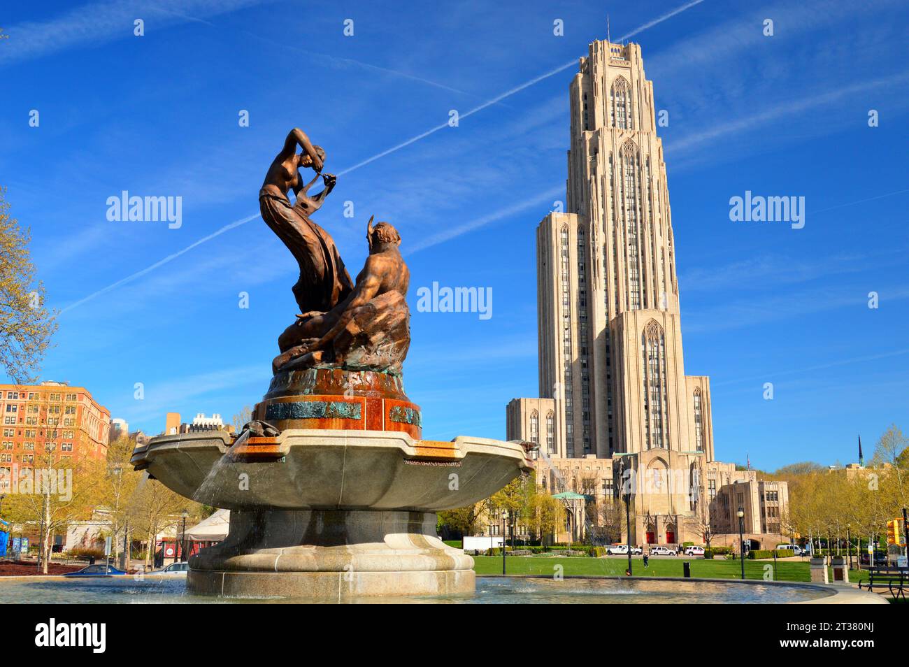 University of pittsburg campus hi-res stock photography and images - Alamy