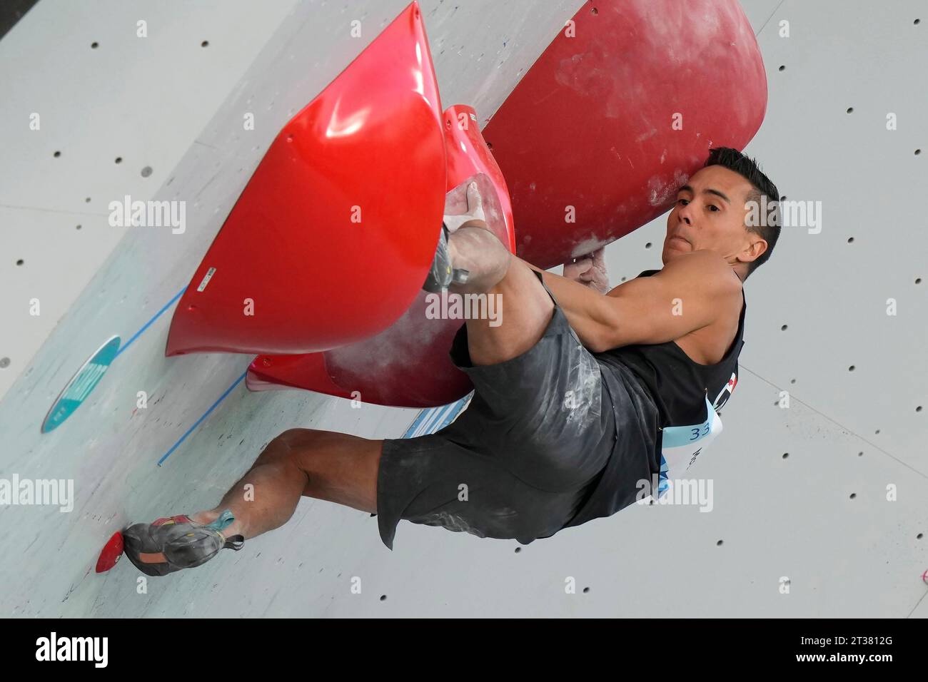 Santiago, Chile. 23rd Oct, 2023. Canada's Sean McColl competes in sport ...