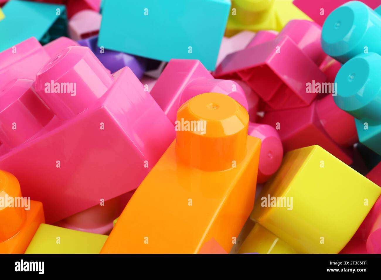 Colorful blocks as background, closeup. Children's toys Stock Photo - Alamy