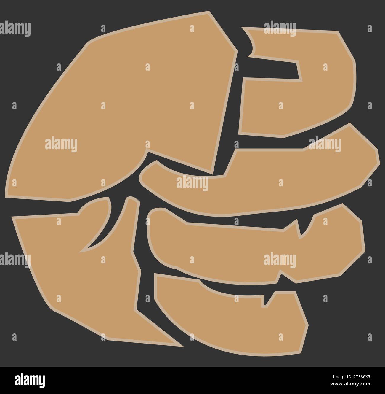 A fist, punch, closed hand, fighting symbol, martial arts symbol, fist ...