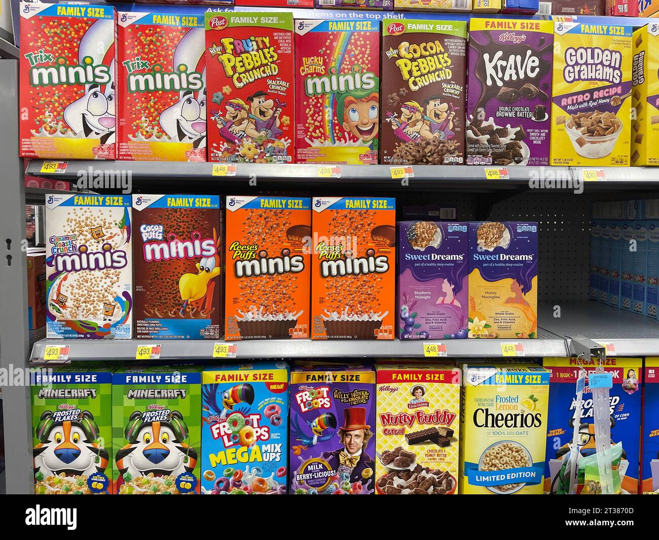 General mills products hi-res stock photography and images - Alamy