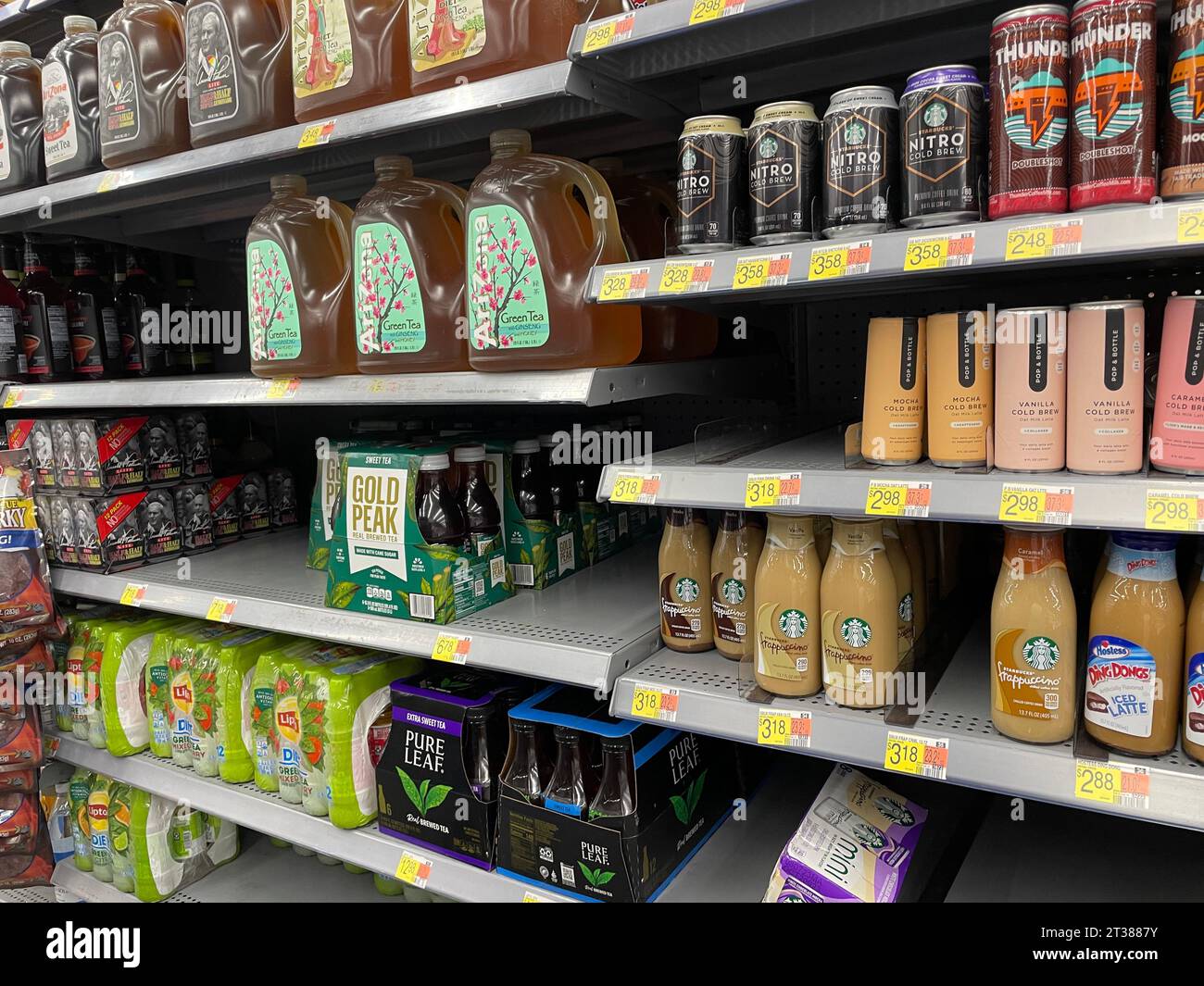Walmart store coffee hi-res stock photography and images - Alamy