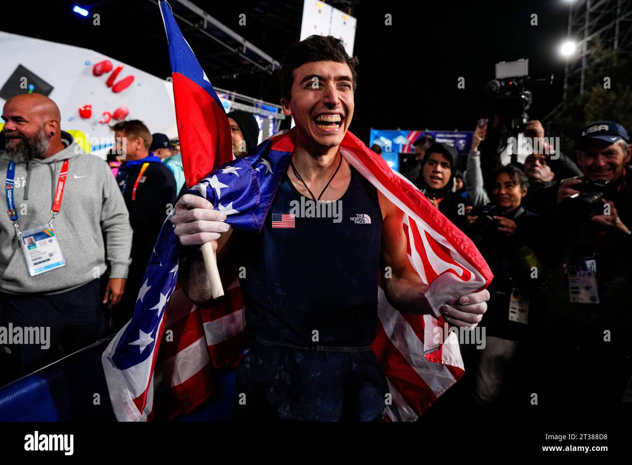 Jesse Grupper of the United States celebrates after winning the gold ...