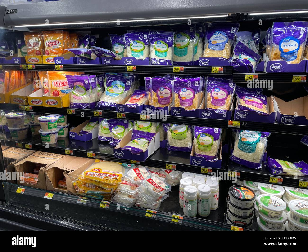 Walmart cheese hi-res stock photography and images - Alamy