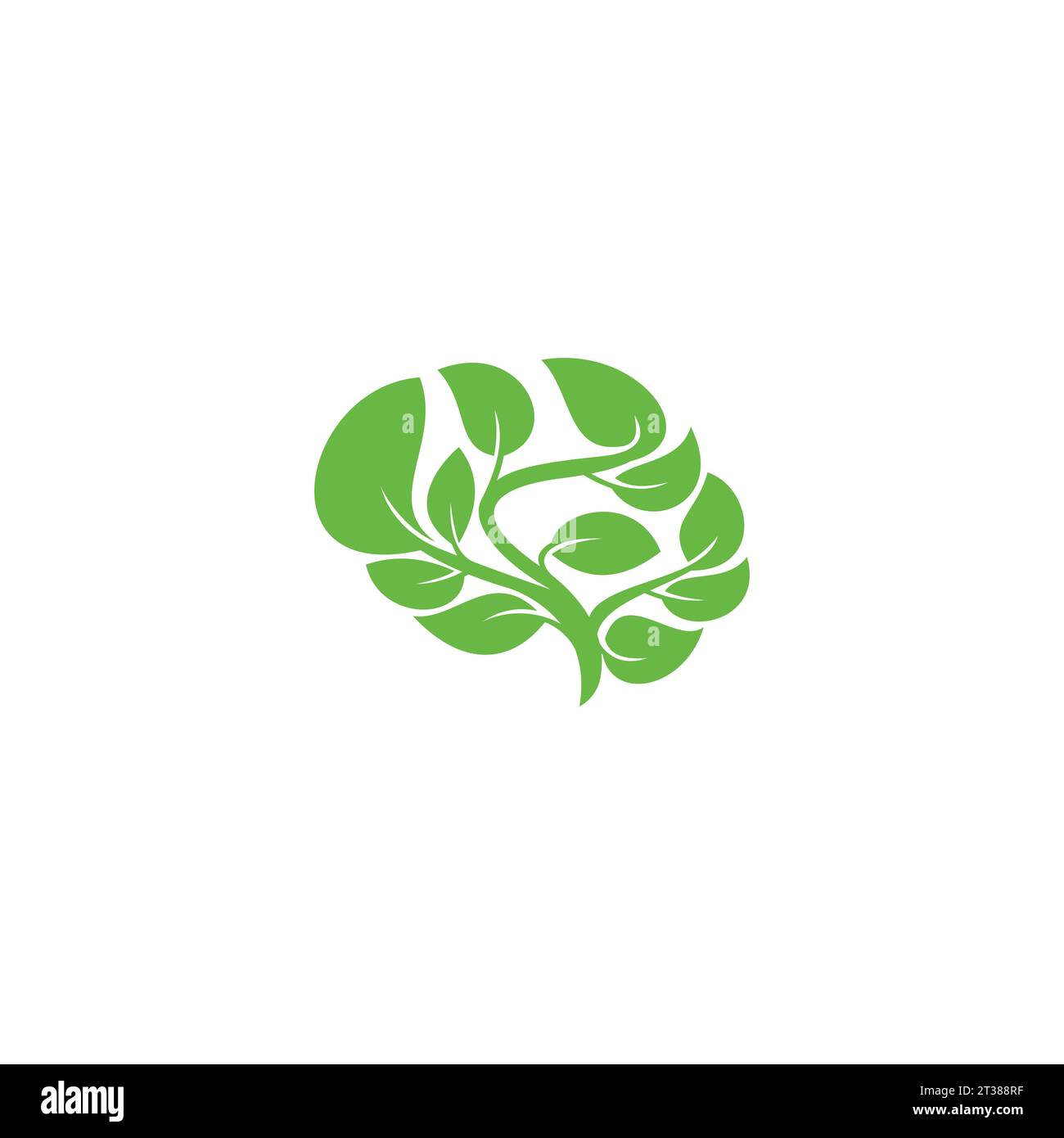 Brain logo design with tech connect design Stock Vector Image & Art - Alamy