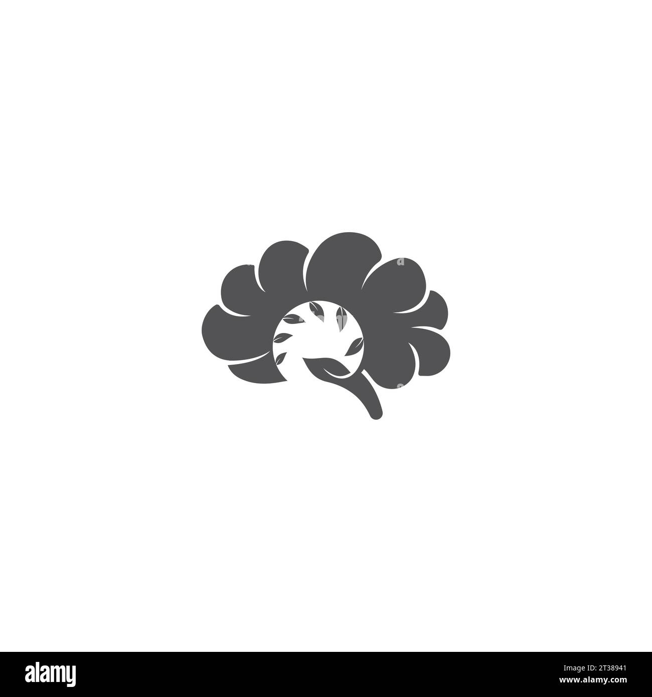 Brain logo design with tech connect design Stock Vector Image & Art - Alamy