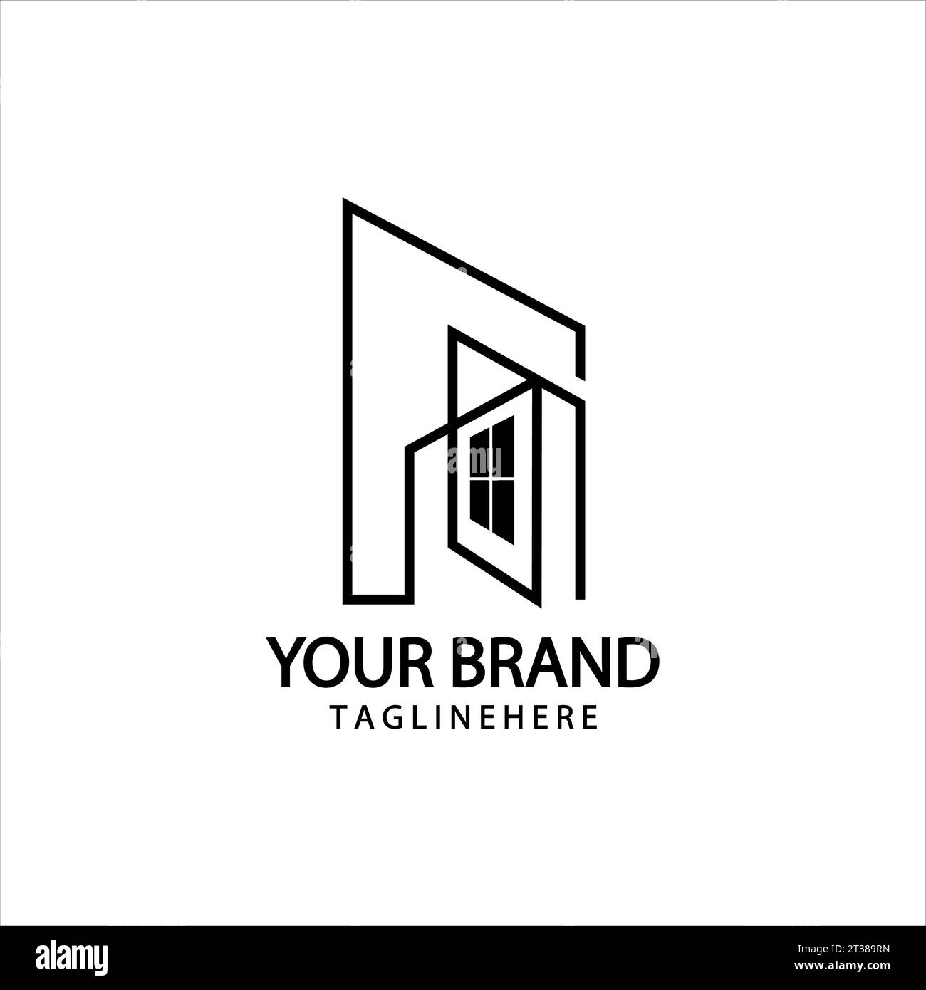 abstract architectural building modern trendy logo design vector Stock ... abstract architectural building modern trendy logo design vector Stock ...
