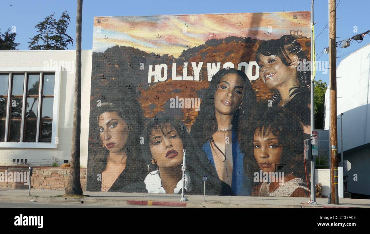 Los Angeles, California, USA 23rd October 2023 Singers Amy Winehouse ...