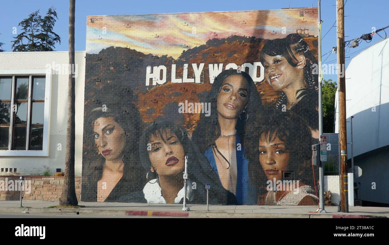 Los Angeles, California, USA 23rd October 2023 Singers Amy Winehouse ...