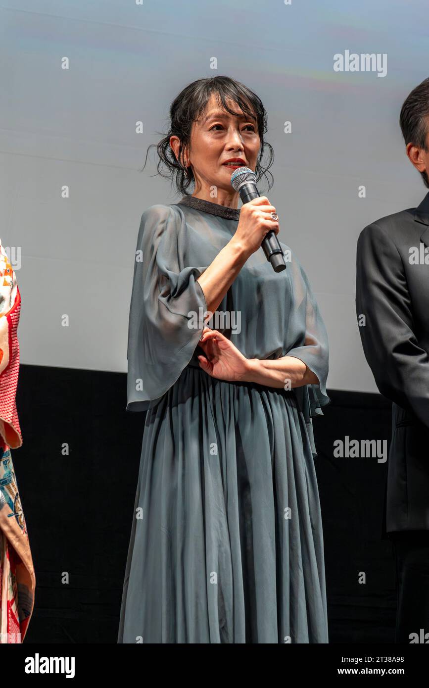 Tokyo, Japan. 23rd Oct, 2023. Actress Yumi Asou, October 23, 2023 ...
