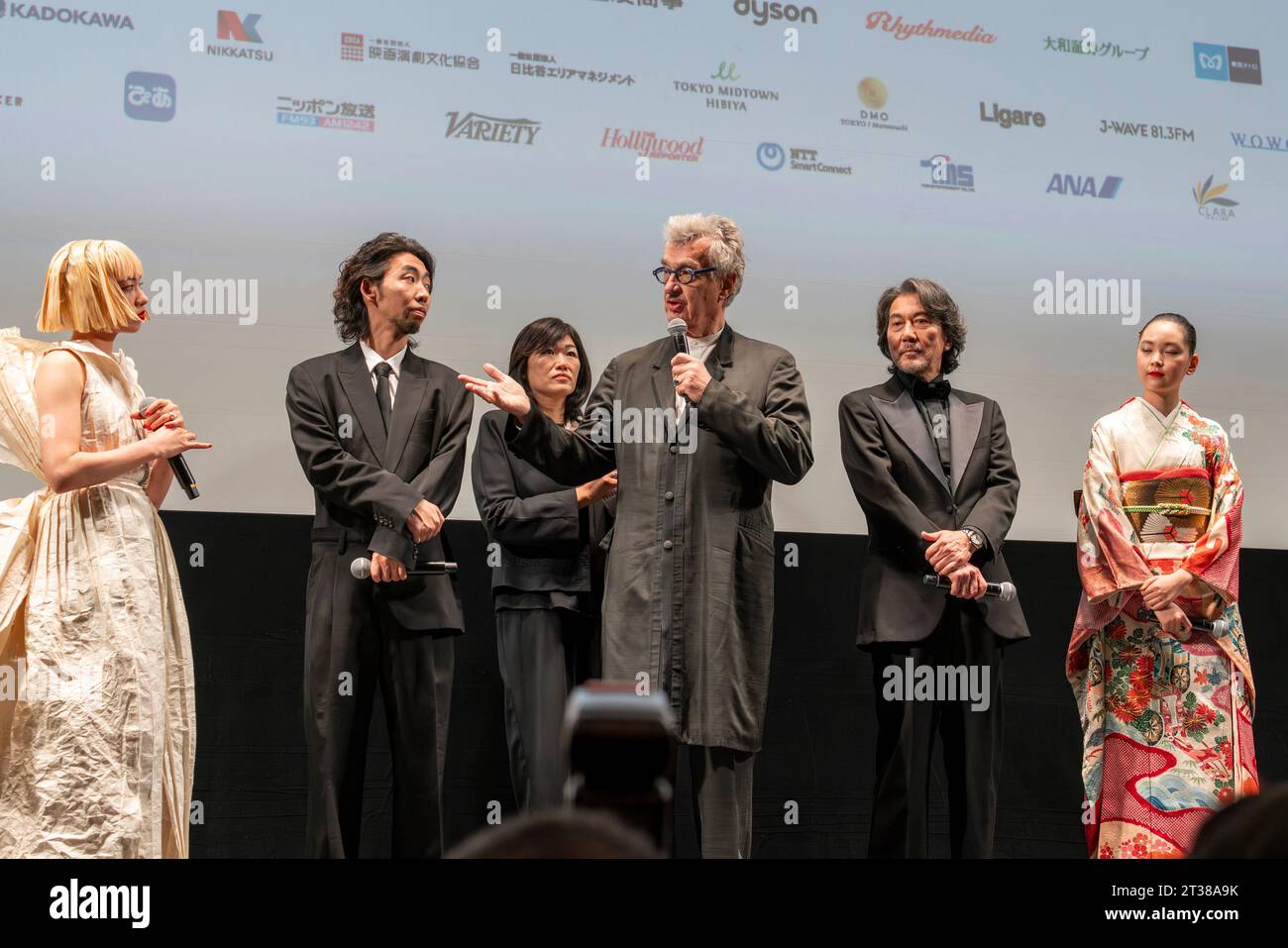 Tokyo, Japan. 23rd Oct, 2023. (L-R) Actress Aoi Yamada, Actor Tokio ...