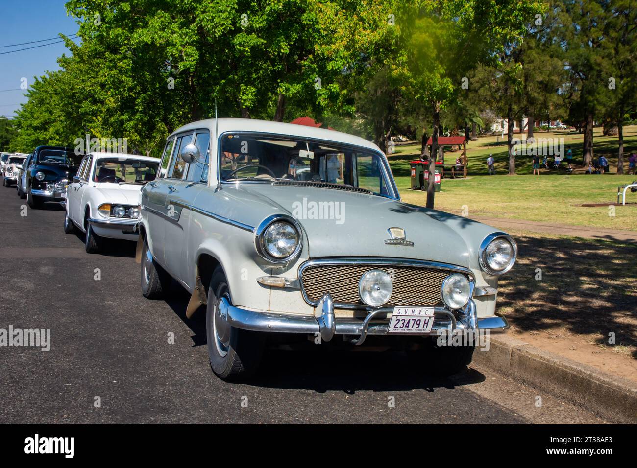 1957 Standard Vanguard Estate car parked at a ANZAC Park in Tamworth ...