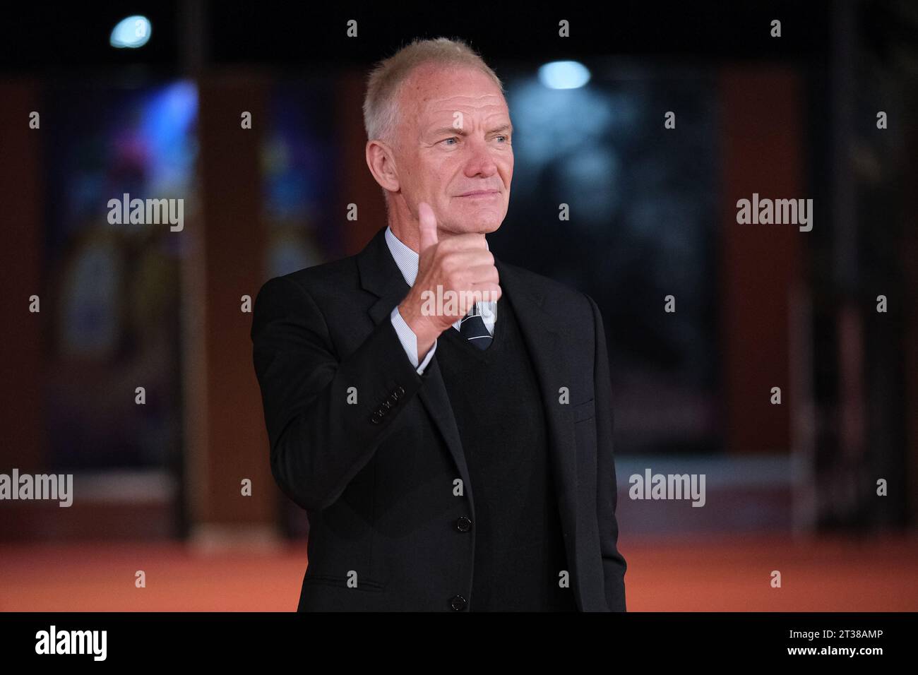 Rome, Italy. 23rd Oct, 2023. Gordon Matthew Thomas Sumner, alias Sting ...
