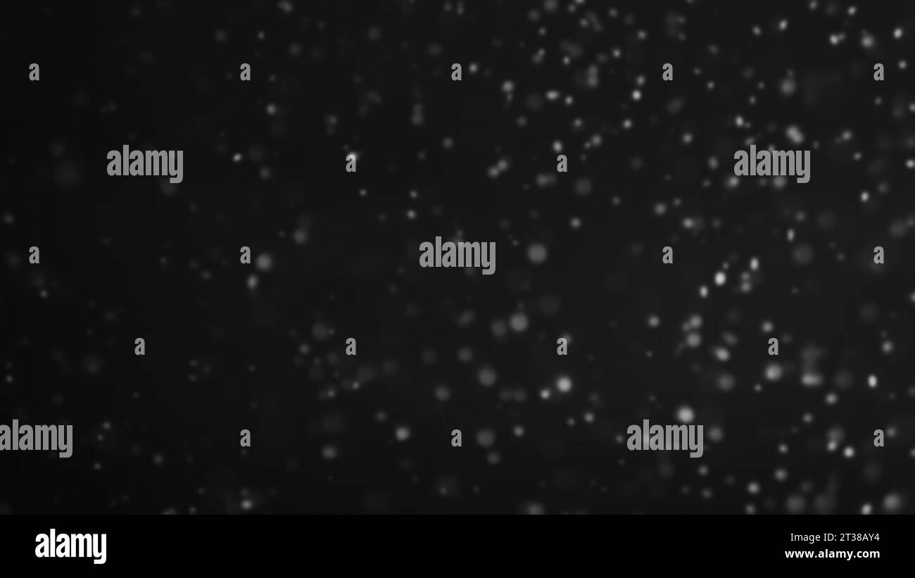 Night snowfall blizzard storm flying dust particle Stock Photo - Alamy