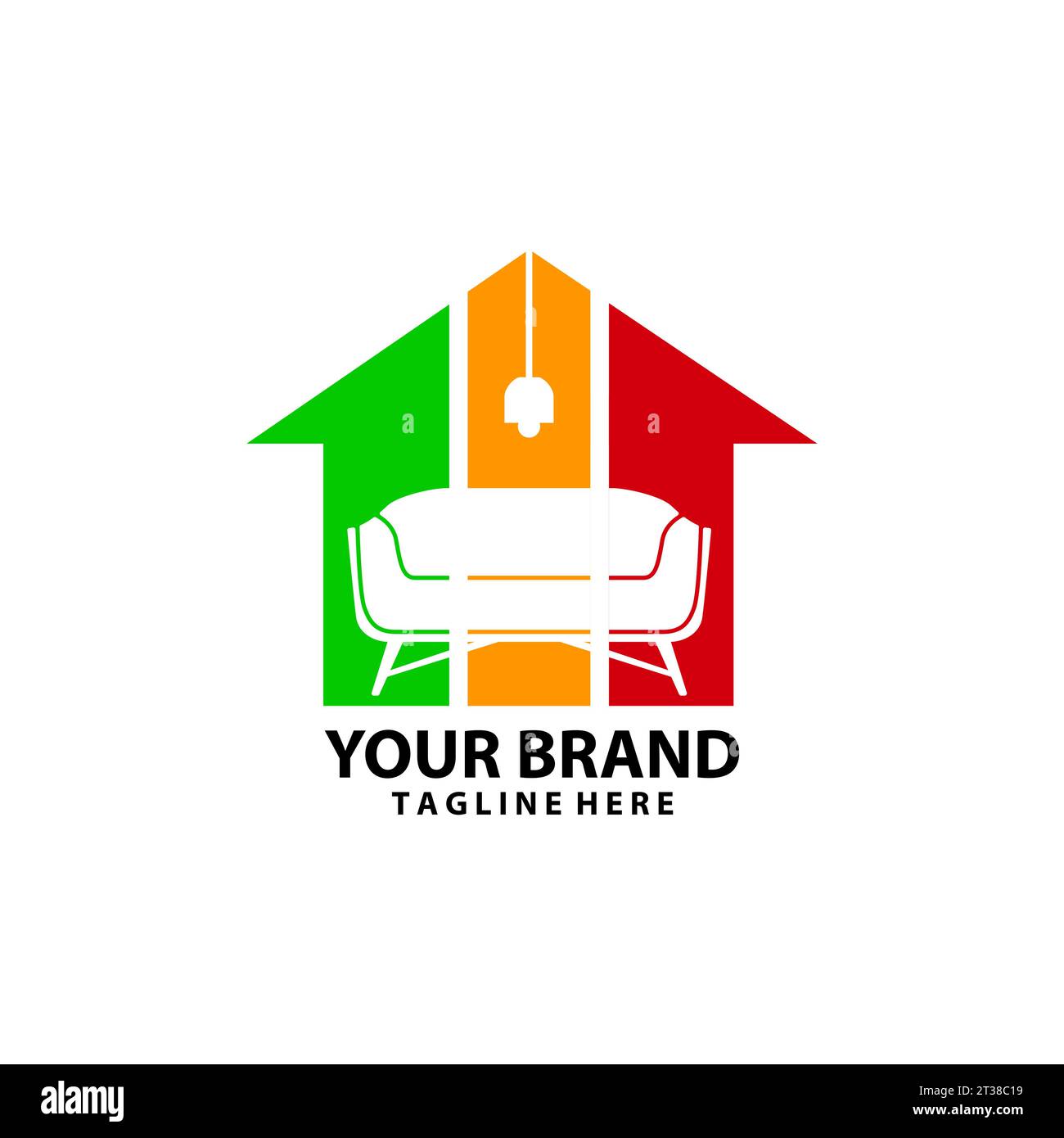 Flat colour concept Stock Vector Images - Alamy