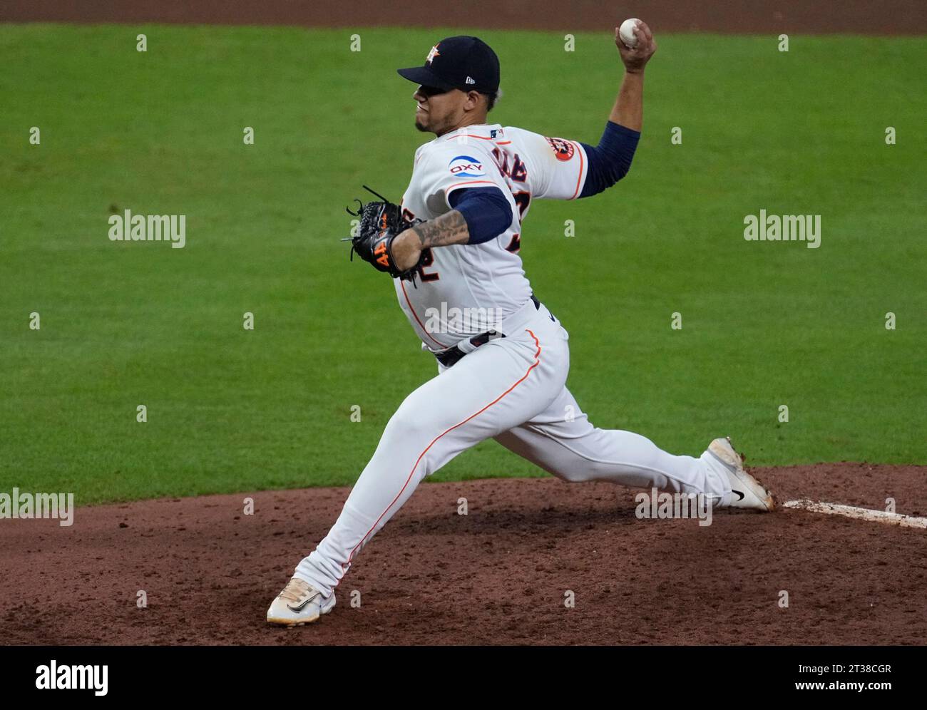 Houston, United States. 23rd Oct, 2023. Houston Astros relief pitcher ...