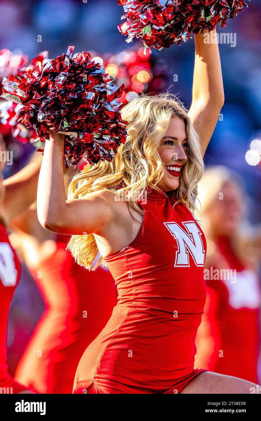 Lincoln, NE. U.S. 21st Oct, 2023. Nebraska Cornhuskers Scarlet Dance ...