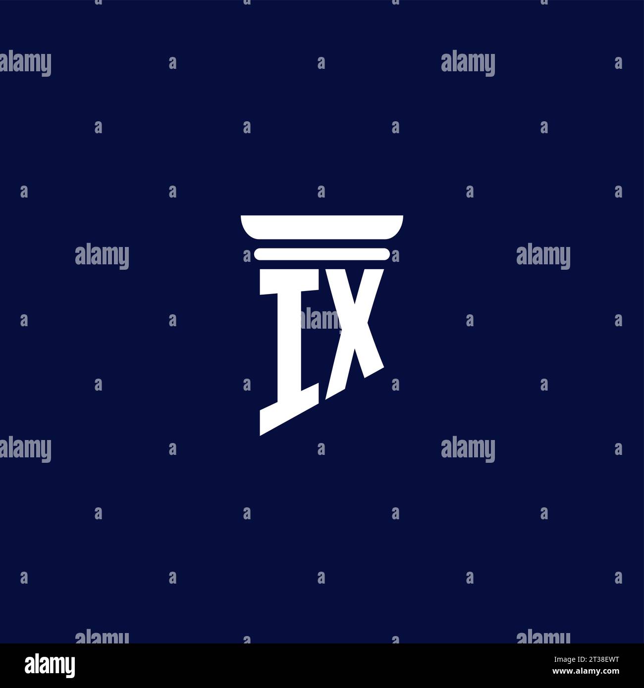 Initial ix logo hi-res stock photography and images - Alamy