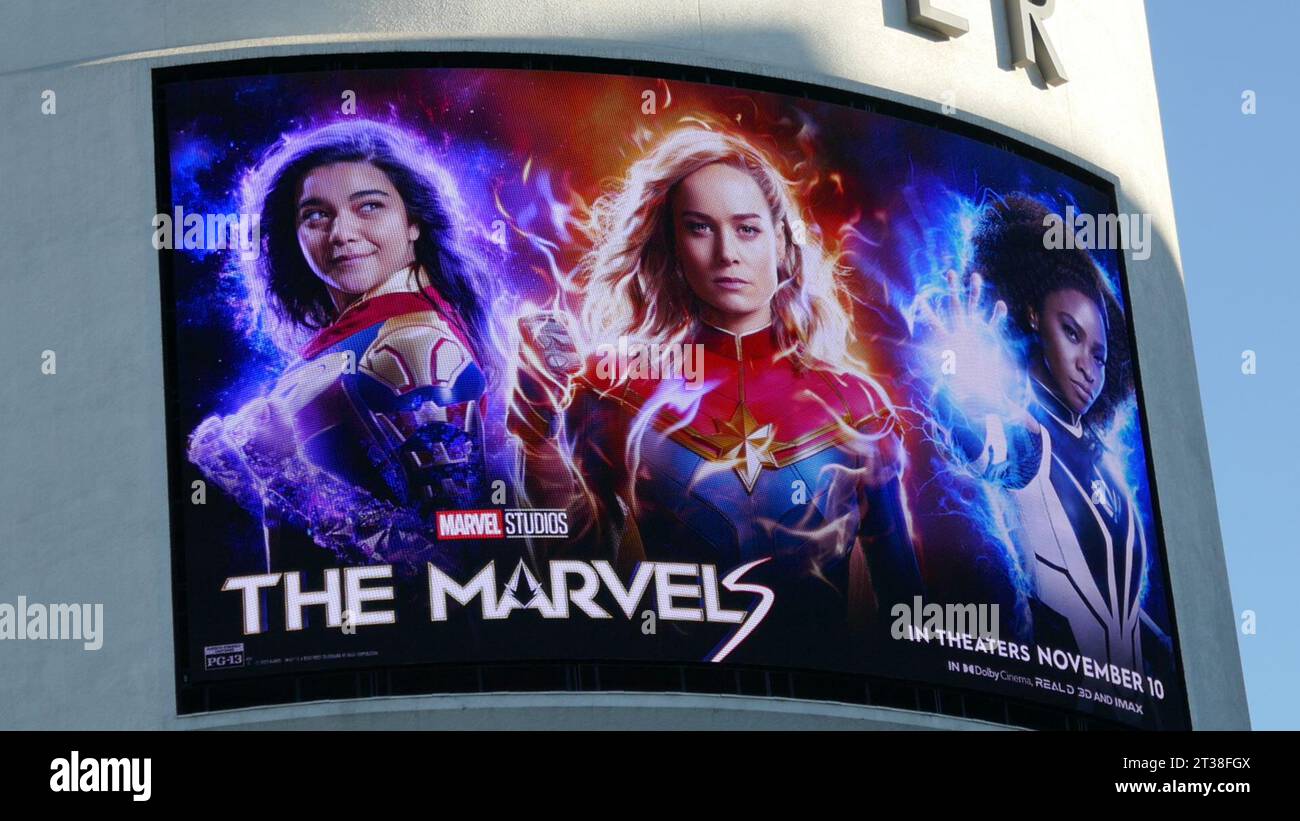 Los Angeles, California, USA 21st October 2023 Marvel Studios The ...