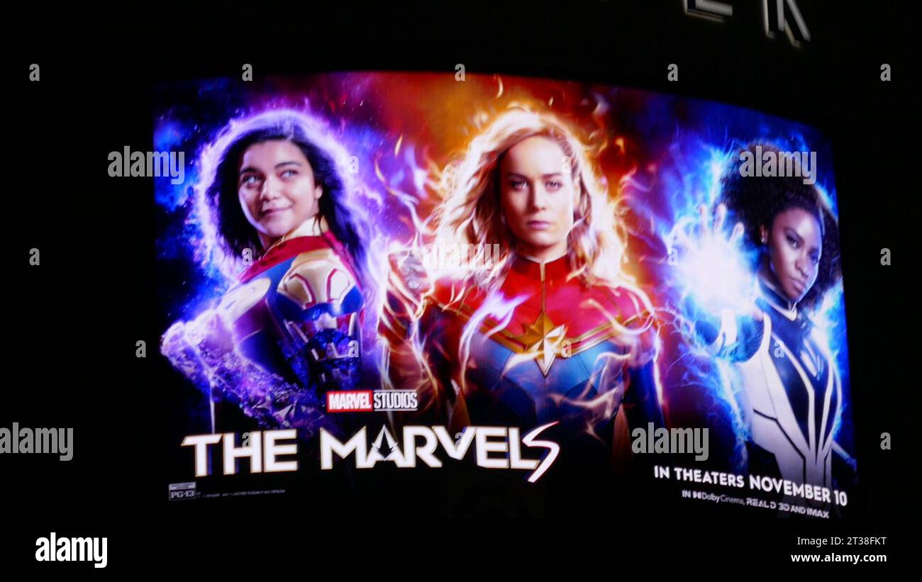 Los Angeles, California, USA 21st October 2023 Marvel Studios The ...