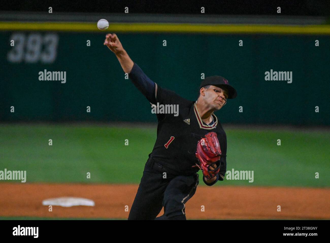 JSerra Lions righthand pitcher Matthew Champion (1) pitches during the ...