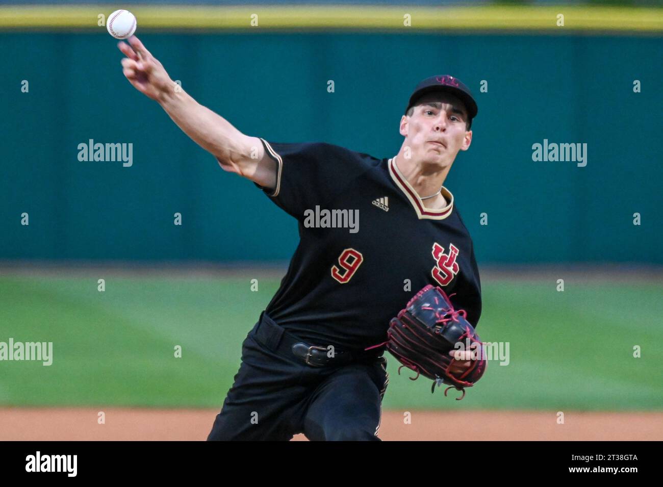 JSerra Lions righthand pitcher Benjamin Reimers (9) pitches during the ...