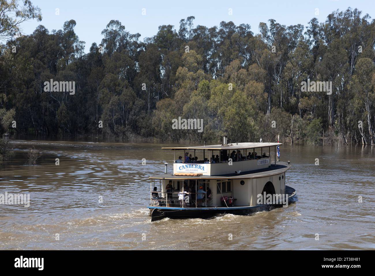Echuca is an Australian town in northern Victoria. It's across the ...