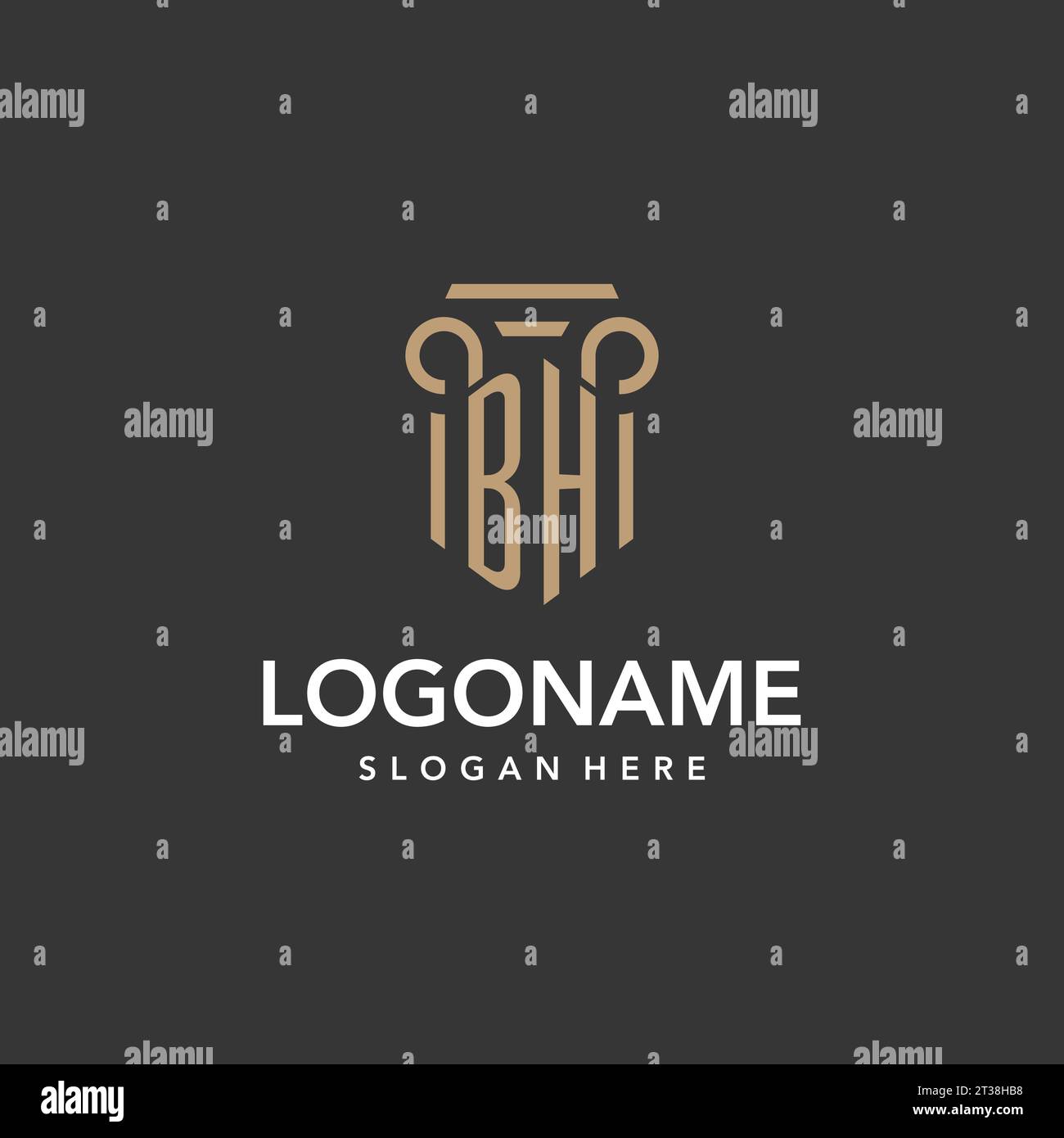 Bh logo hi-res stock photography and images - Alamy
