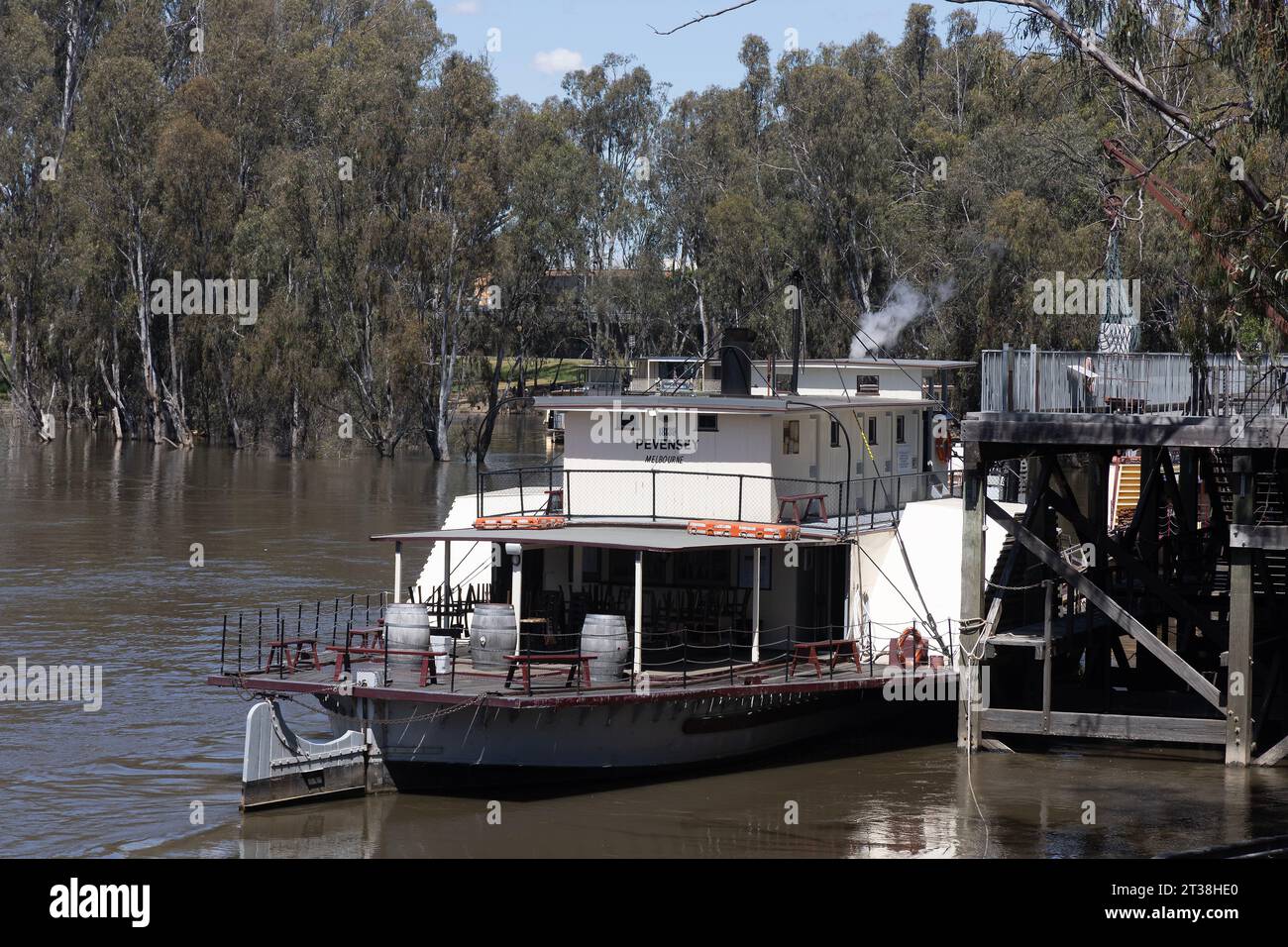 Echuca is an Australian town in northern Victoria. It's across the ...