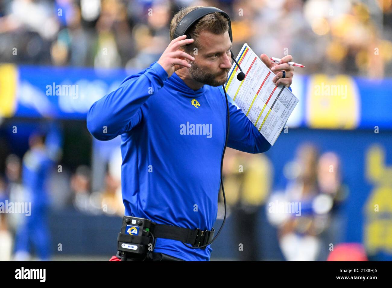 Los angeles rams head coach sean mcvay hi-res stock photography and ...