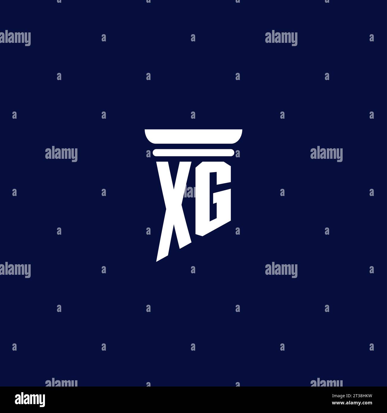 Xg initial Stock Vector Images - Alamy