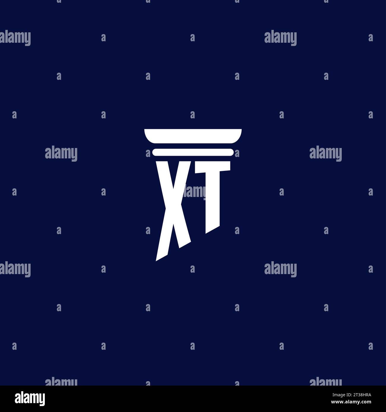 Xt letters Stock Vector Images - Alamy
