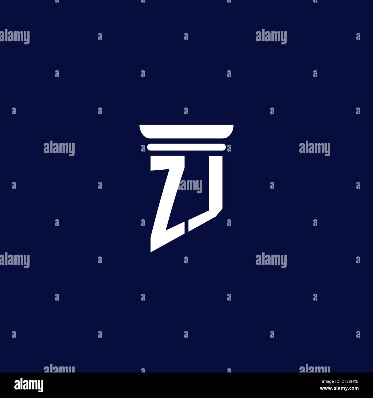 Zj initial hi-res stock photography and images - Alamy