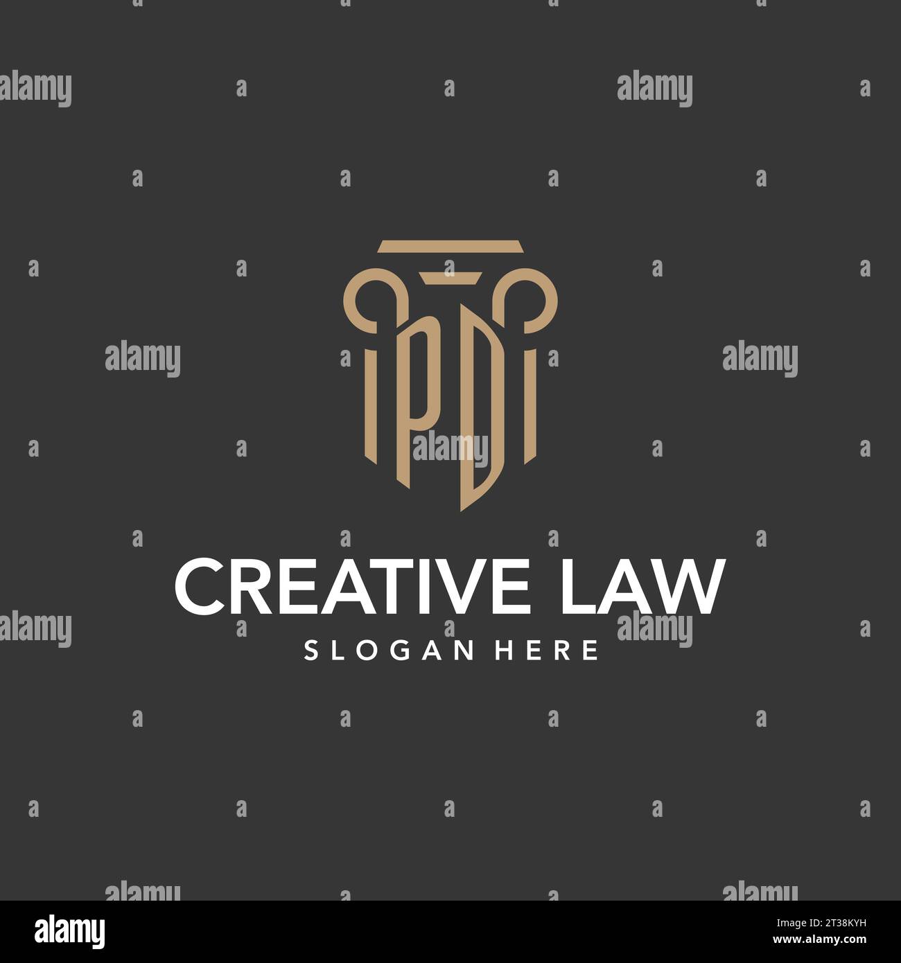 PD logo monogram with pillar style design vector Stock Vector Image ... PD logo monogram with pillar style design vector Stock Vector Image ...