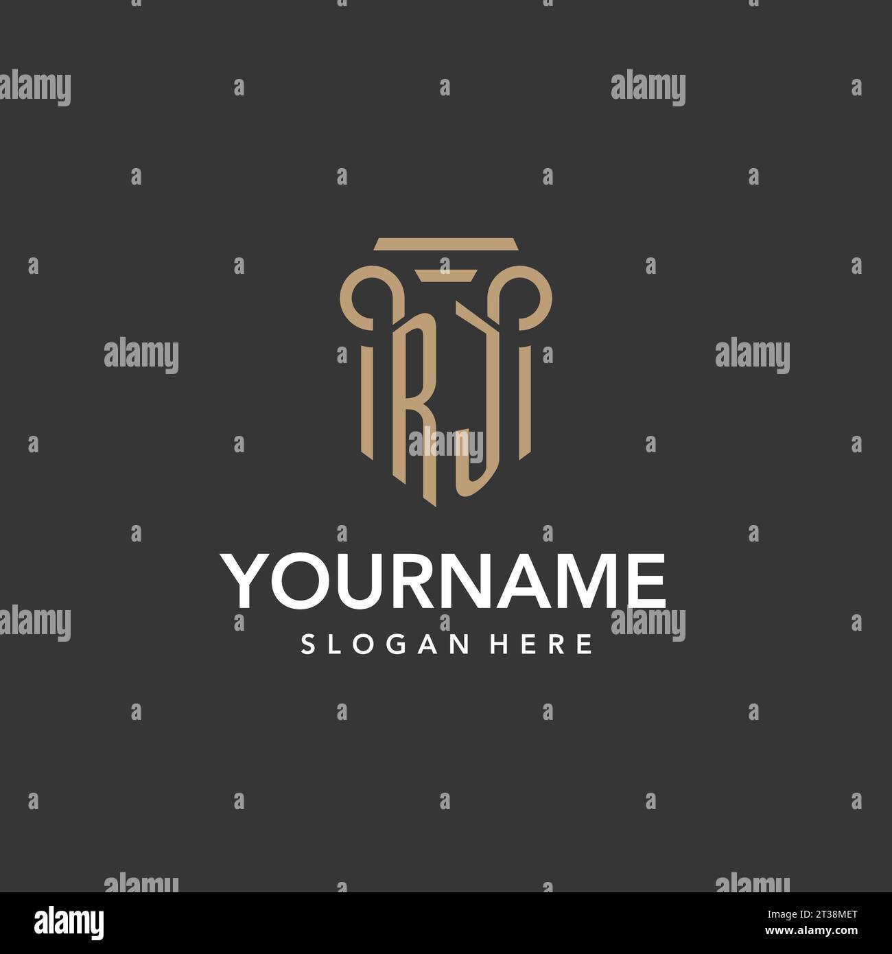 Rj logo hi-res stock photography and images - Alamy