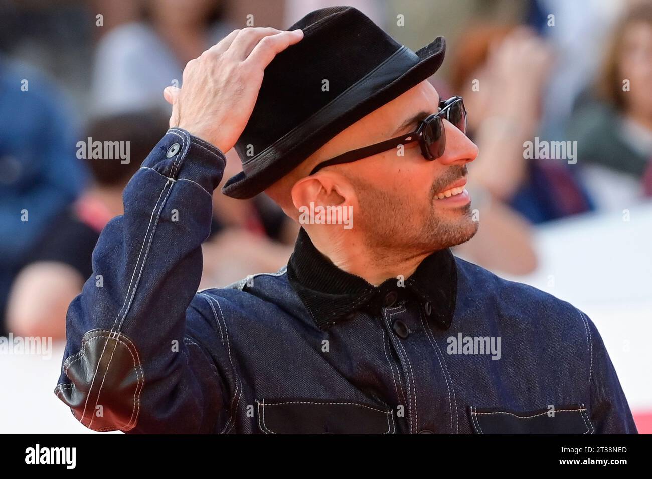 Rome, Italy. 23rd Oct, 2023. Jean Renè (JR) attends the red carpet of ...