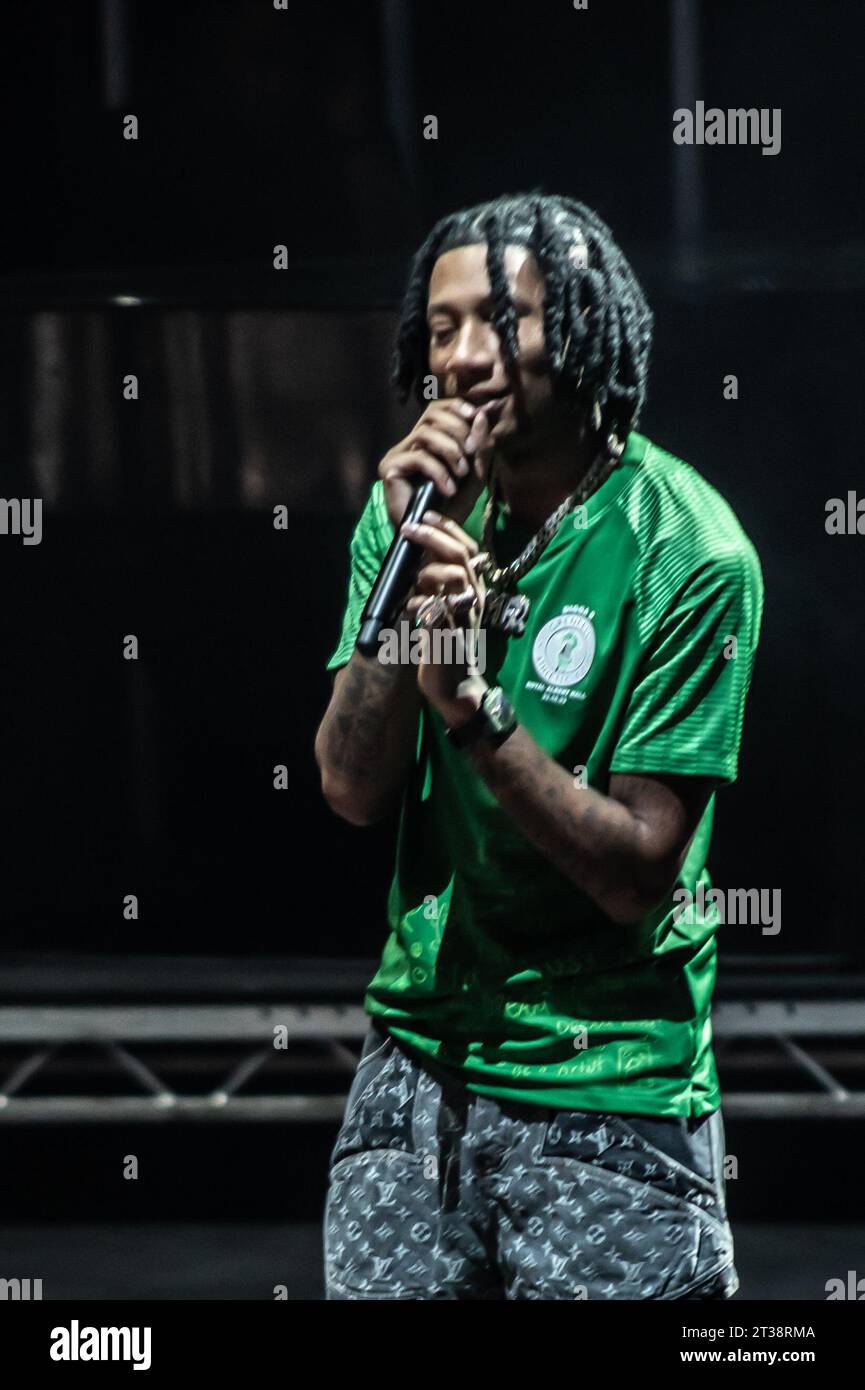 London, United Kingdom. 23rd October 2023. Digga D perform live at the ...